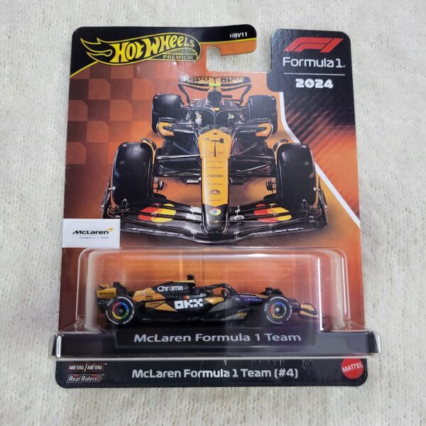 Hot Wheels McLaren Formula 1 Team (#4) - Premium - gaurstrendy